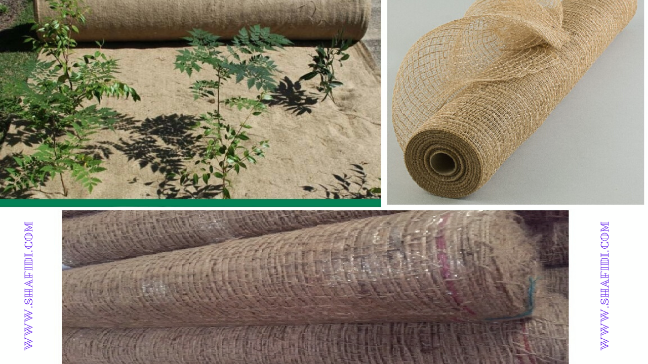JUTE SOIL SAVER / GEO JUTE TEXTILE & JUTE EROSION CONTROL CLOTH